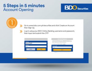 How To Open BDO Securities Account : Add Money & Withdraw