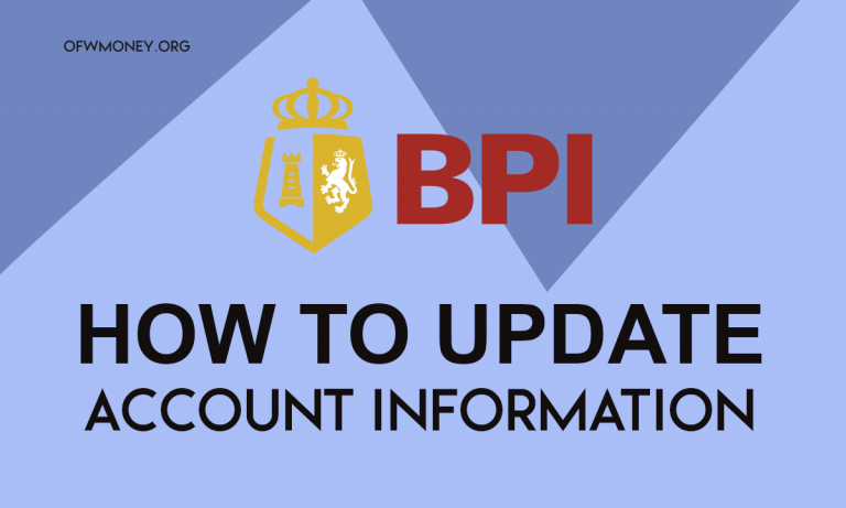 How to Update BPI Account Information Online (Step-by-Step)
